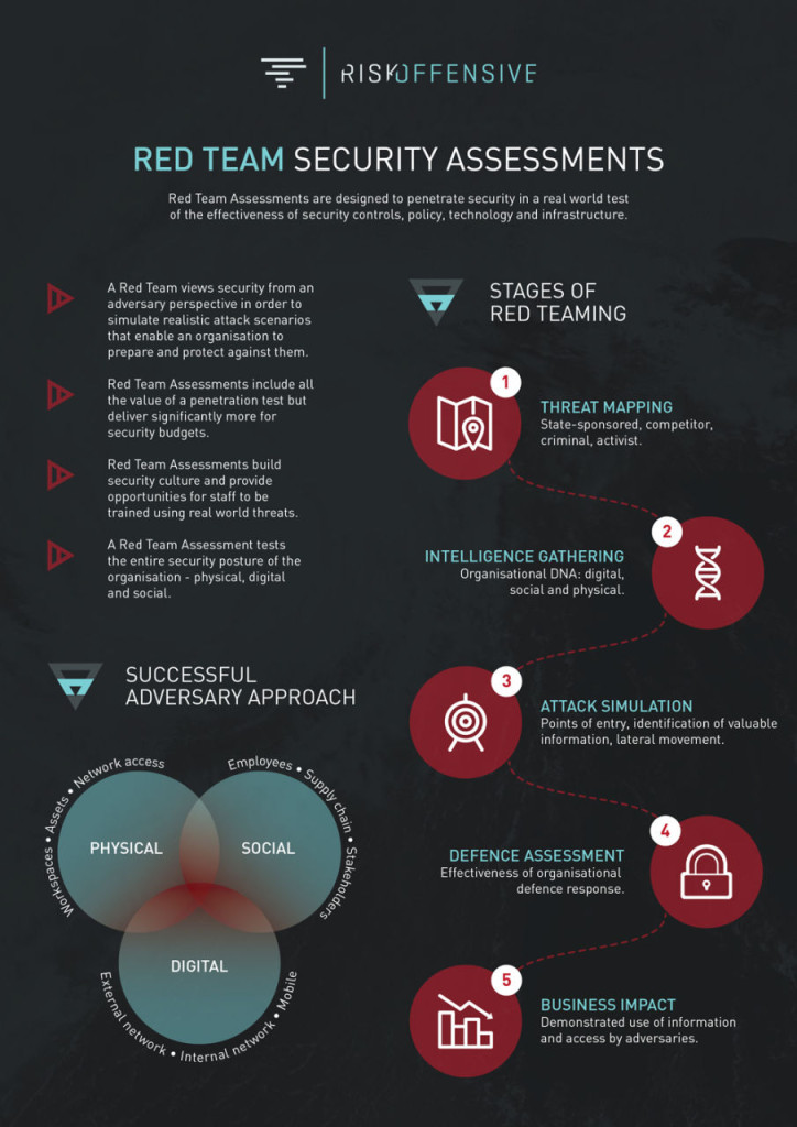 Infographics for Risk Offensive 'Red Team' » Whale Shark Creative